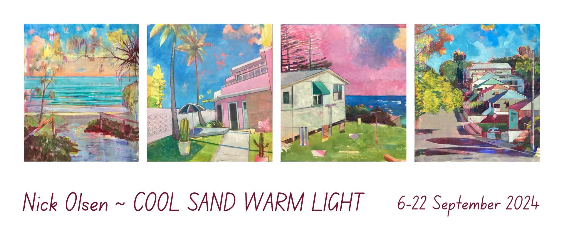 NICK OLSEN - Cool Sand, Warm Light – Red Hill Gallery