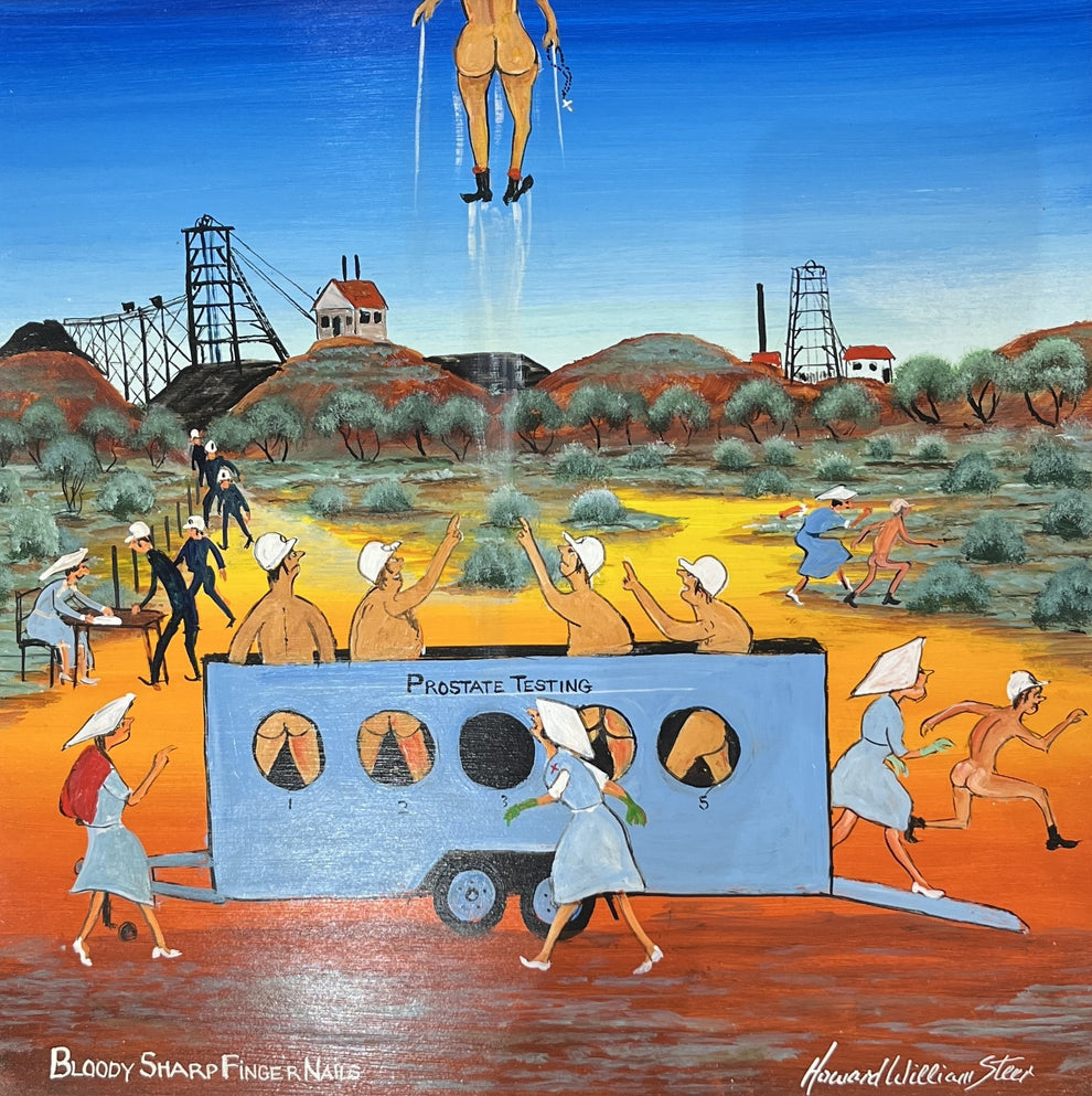 Howard William Steer - Bloody Sharp Finger Nails – Red Hill Gallery