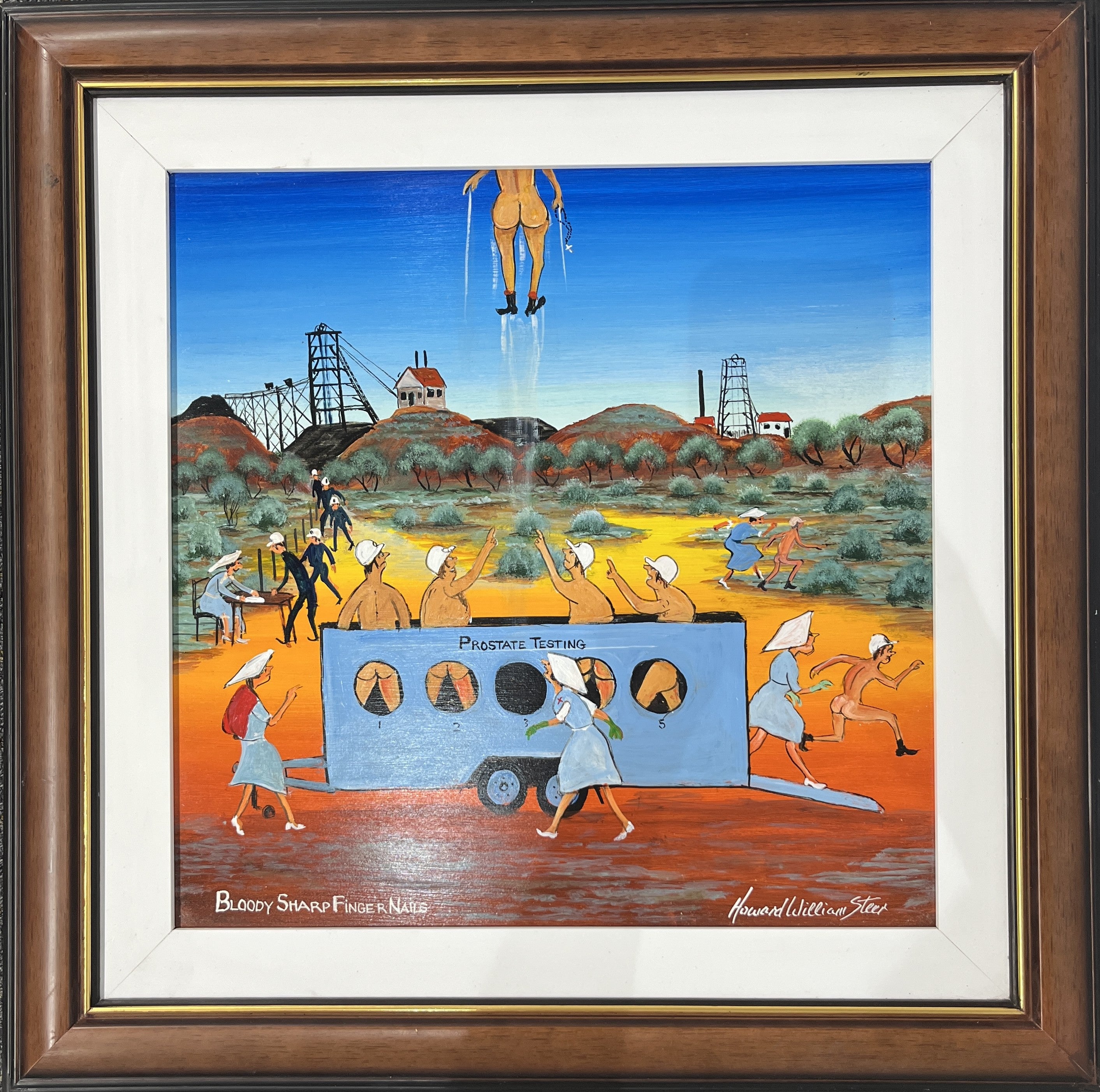 Howard William Steer - Bloody Sharp Finger Nails – Red Hill Gallery