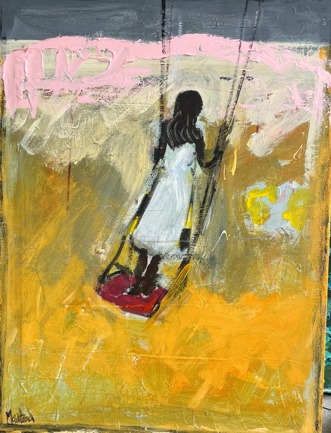 John Maitland - Red Swing – Red Hill Gallery