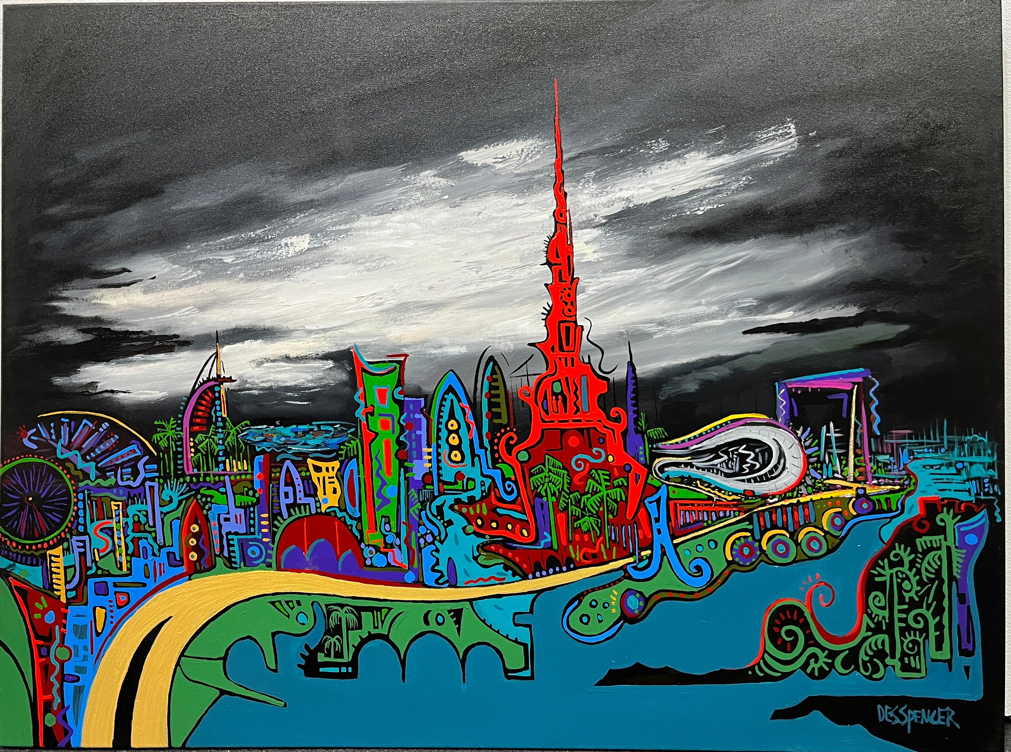 Des Spencer - Golden Path – Red Hill Gallery