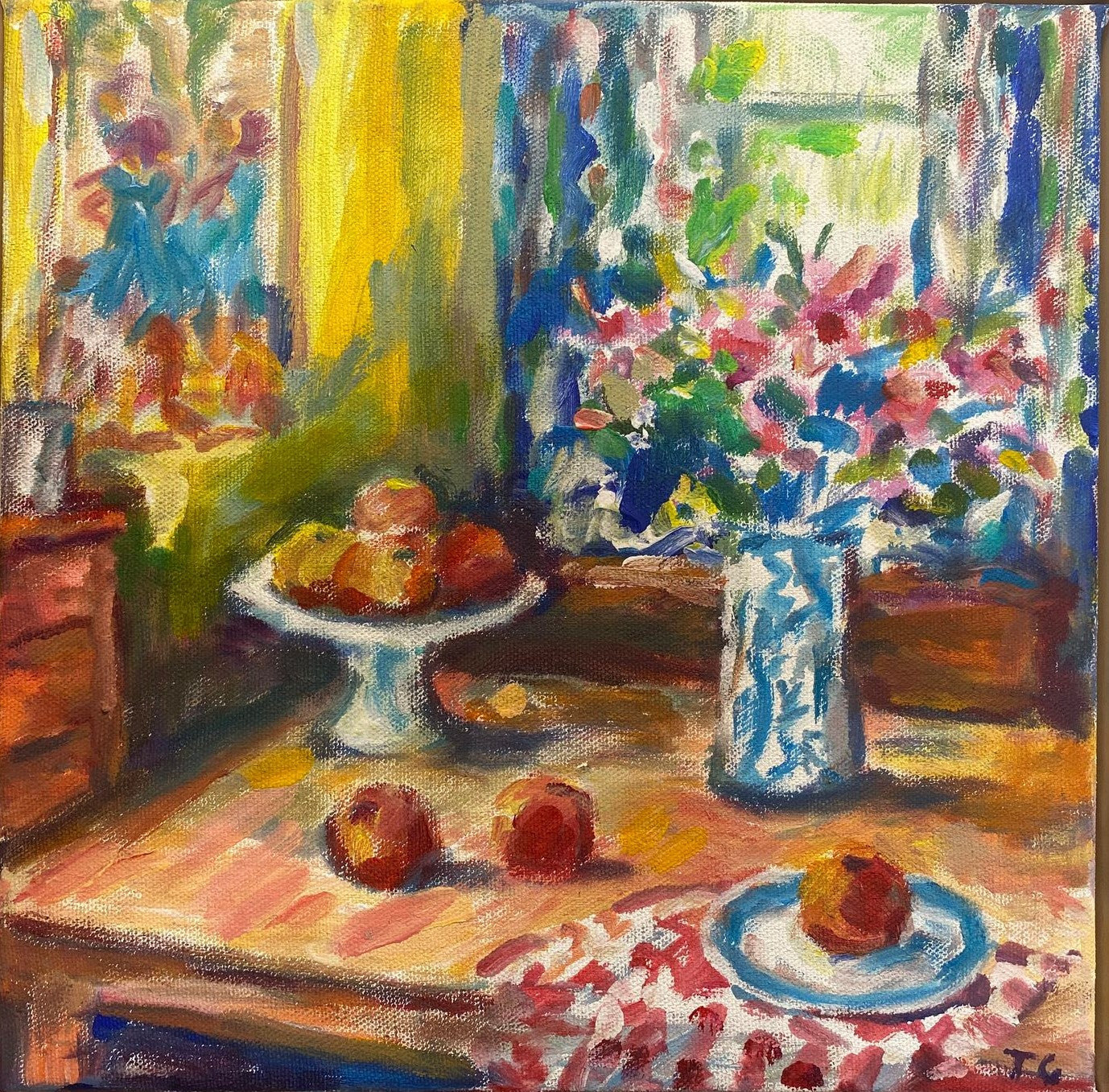 Tim Graham - Morning Light with Apples – Red Hill Gallery